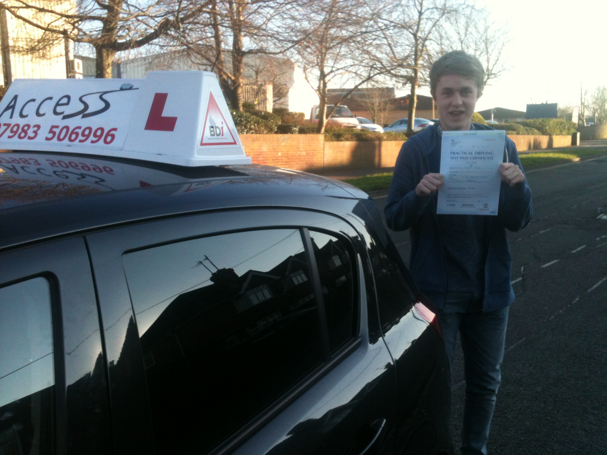 Female Driving Instructor Reading - Access Driving School